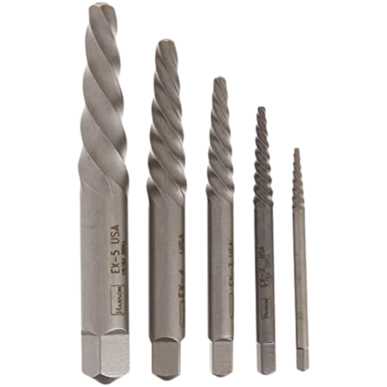 JUEGO DE EXTRACTOR DE TORNILLOS DE 5 PIEZAS REF J9500A PROTO – CEDICOL.CO