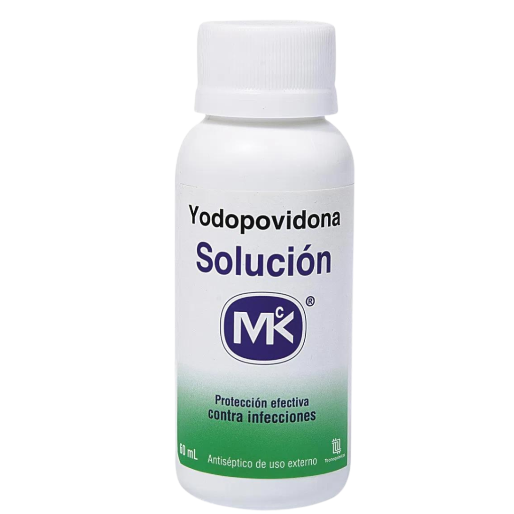YODOPOVIDONA 10% SOLUCION FRASCO X 60 ML – CEDICOL.CO