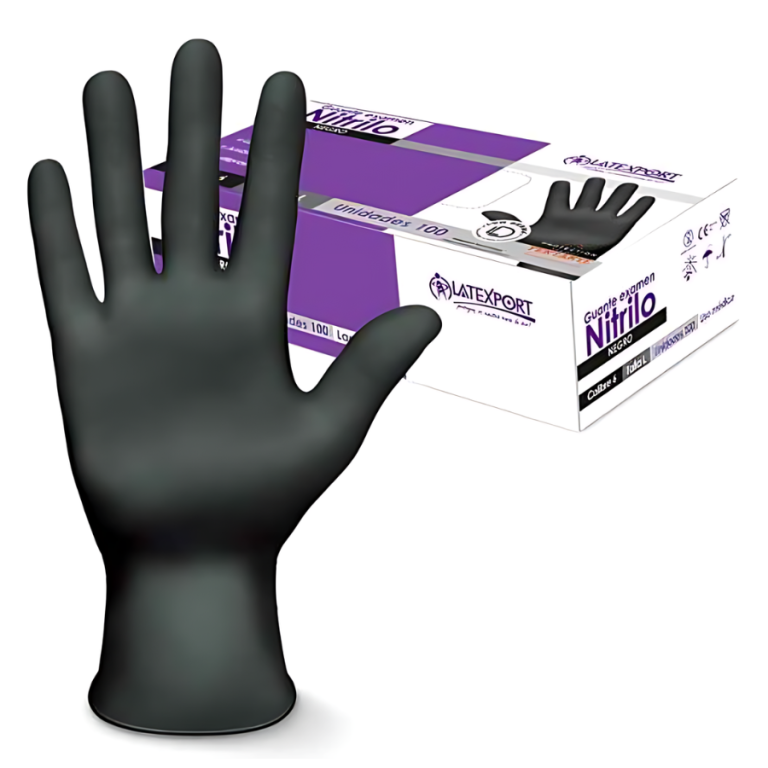 GUANTE NITRILO NEGRO – CEDICOL.CO
